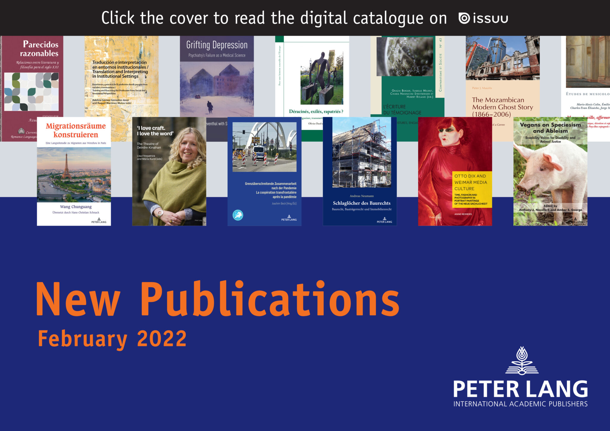New Publications - Peter Lang