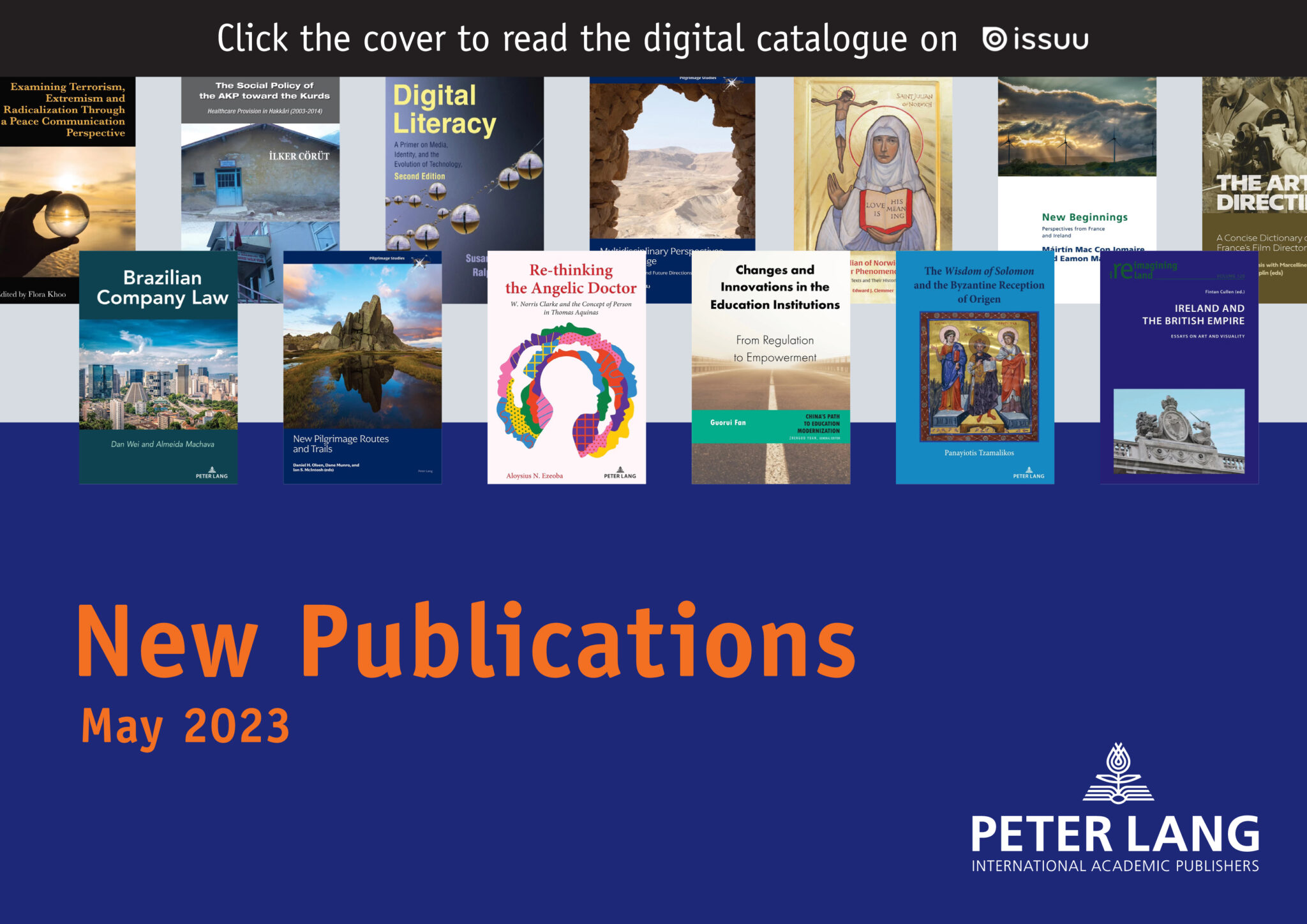 New Publications - Peter Lang